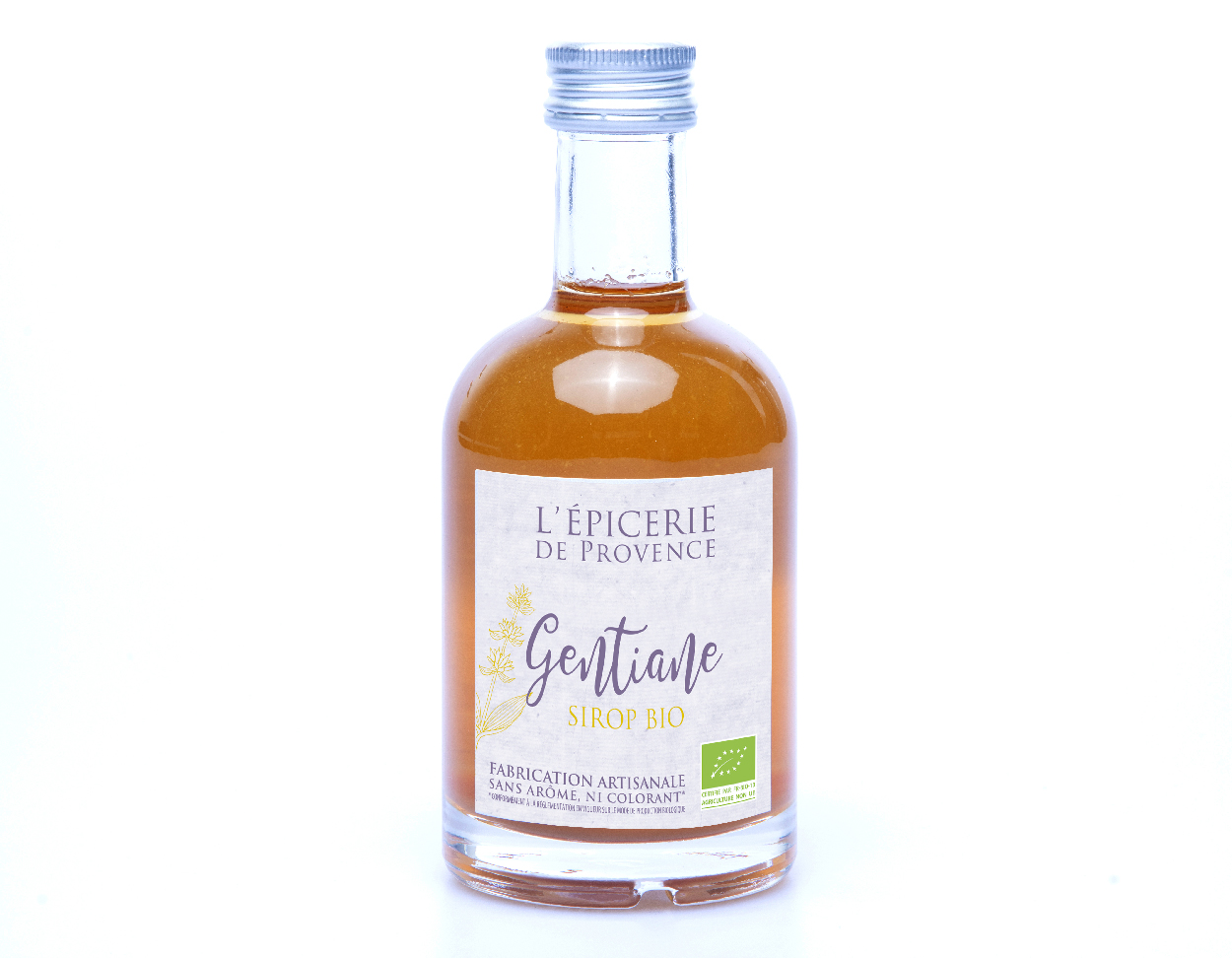 Un sirop gentiane bio - Le monde de l'épicerie fine