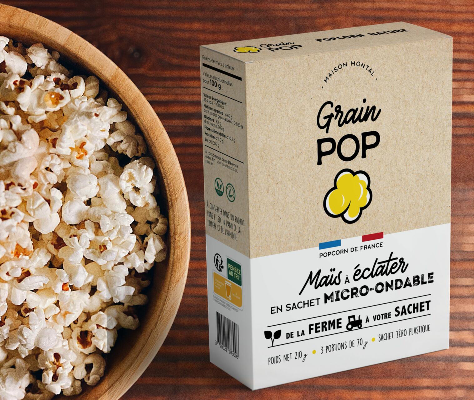 Du popcorn micro-ondable - Le monde de l'épicerie fine