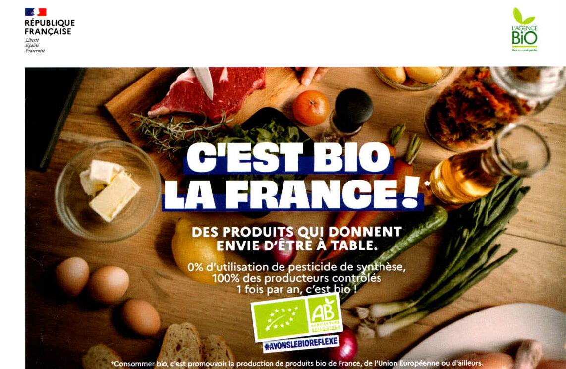 La campagne télé pour le bio fauchée par le ministère de l'Agriculture ...